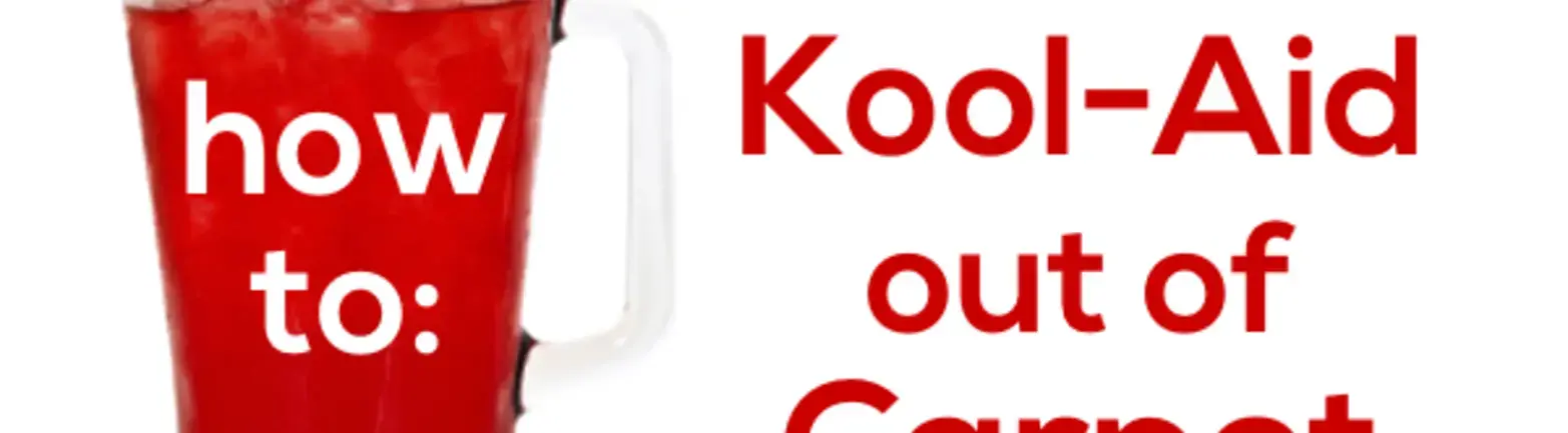 How to Get Kool-Aid Stains Out of Carpet