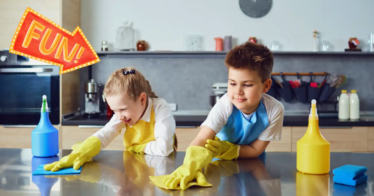 How to Make Cleaning Fun for the Whole Family | COIT