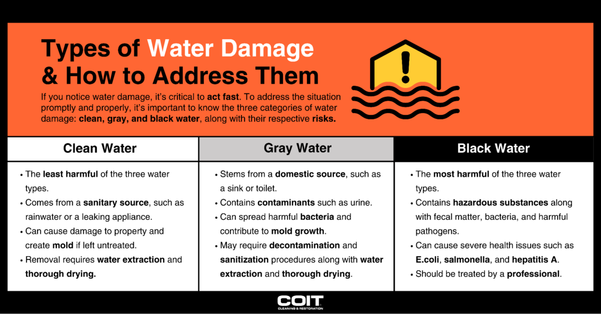 How to Mitigate Water Damage in Your Home | COIT Cleaning and Restoration